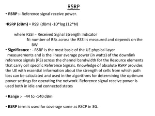 4G_Drive_Test_Parameter (RSRP/RSRQ).pptx