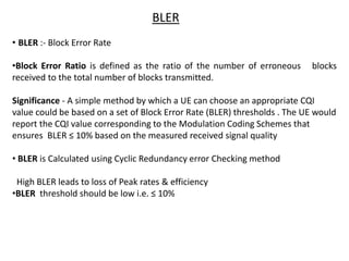 4G_Drive_Test_Parameters | PPTX