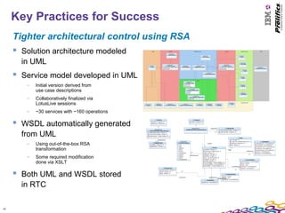 A Software Factory Integrating Rational & WebSphere Tools | PPT
