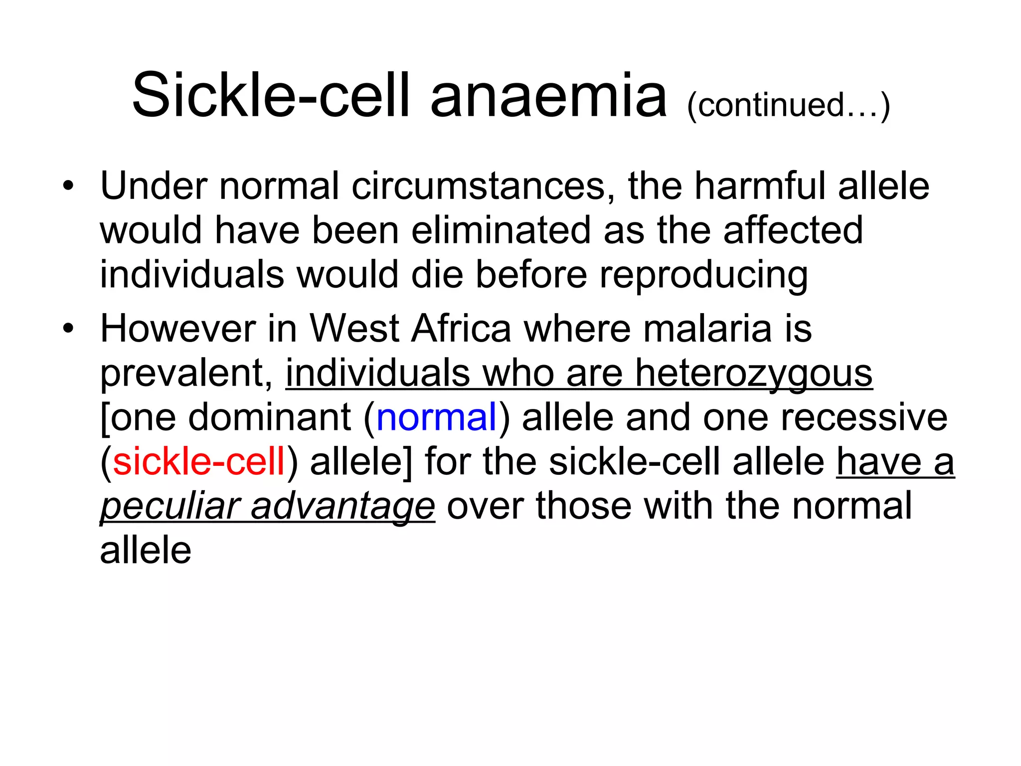 Chapter 19 Heredity Lesson 4 - Examples of Gene and Chromosome ...