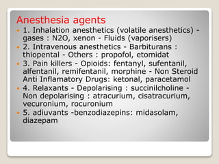 4Generalanesthesia.pp general basic principles | PPT