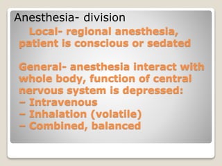 4Generalanesthesia.pp general basic principles | PPT