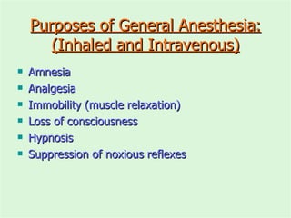 4 General Anesthesia Presentation | PPT