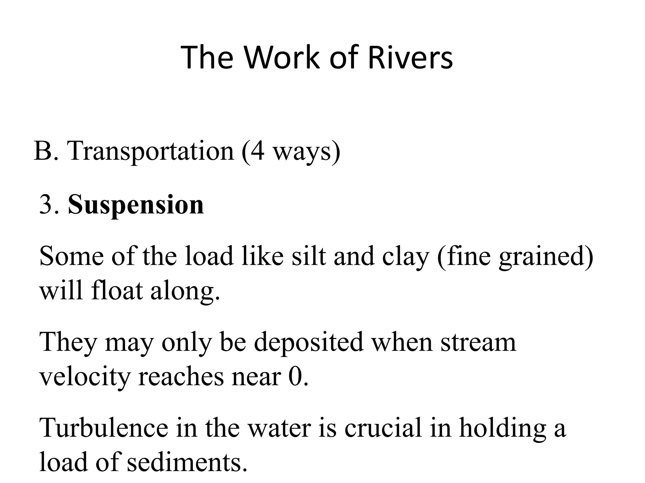 Geological work of natural agencies like rivers | PPT