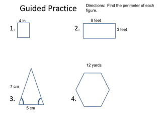 4 Geometry Area and Perimeter | PPTX