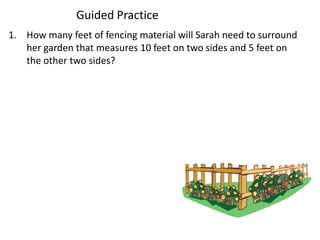4 Geometry Area and Perimeter | PPT