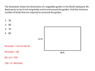 4 Geometry Area and Perimeter | PPTX
