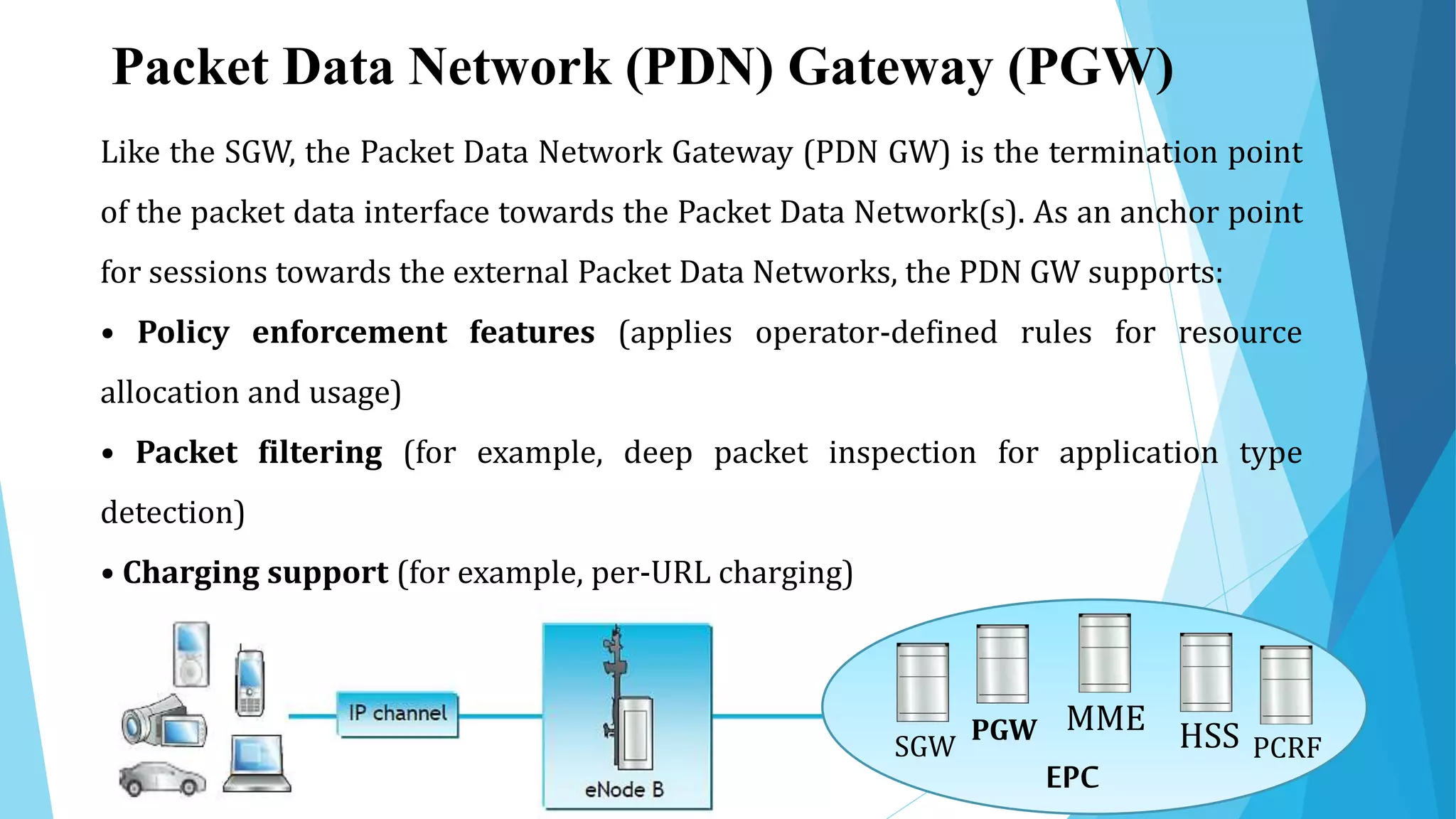 4G EPC architecture by saurav sarker | PPTX