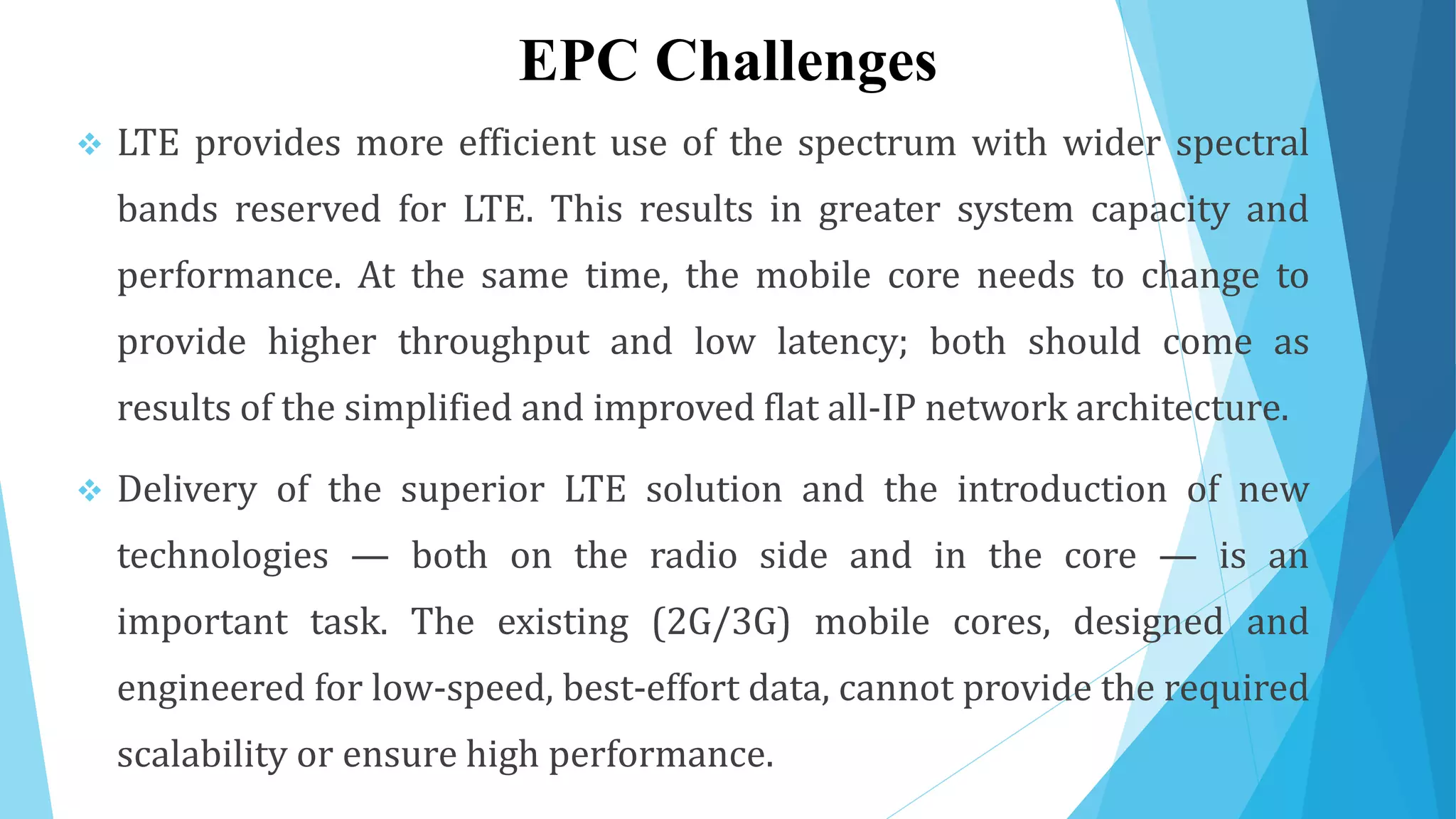 4G EPC architecture by saurav sarker | PPTX