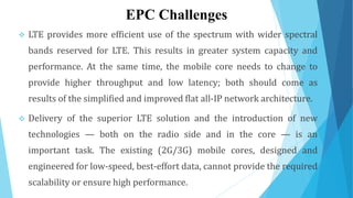 4G EPC architecture by saurav sarker | PPTX