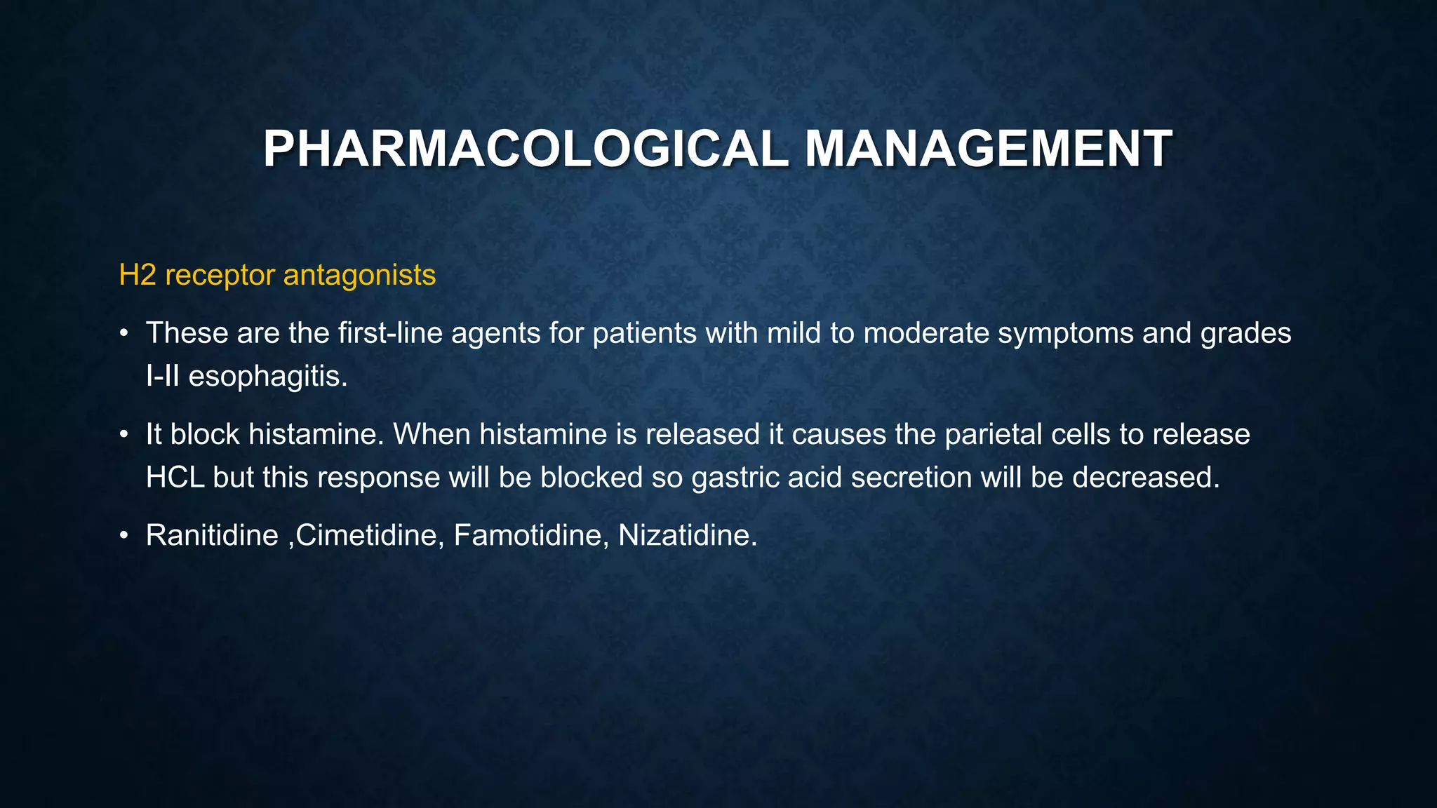 GASTROESOPHAGEAL REFLUX DISEASE | PPTX