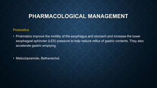 GASTROESOPHAGEAL REFLUX DISEASE | PPTX