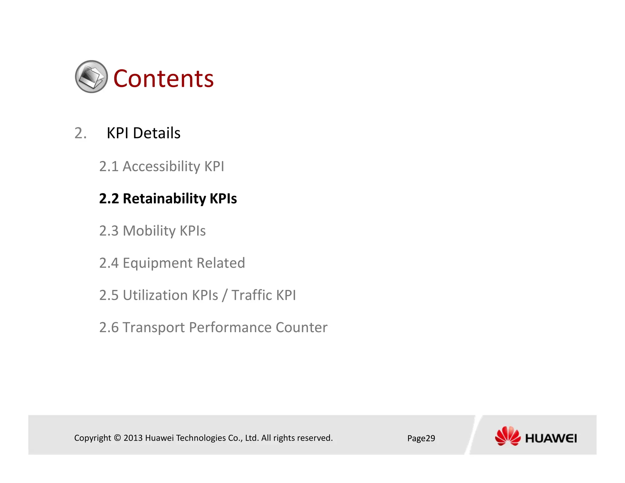 4G key performance indicators for planning and optimization | PDF