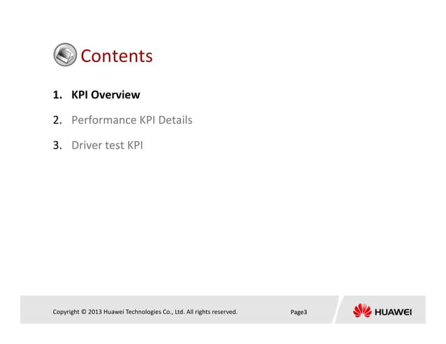 4G key performance indicators for planning and optimization | PDF