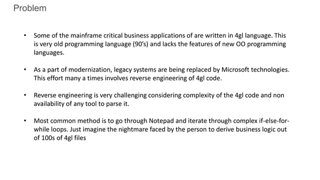 4gl code parser | PPT
