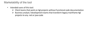 4gl code parser | PPTX