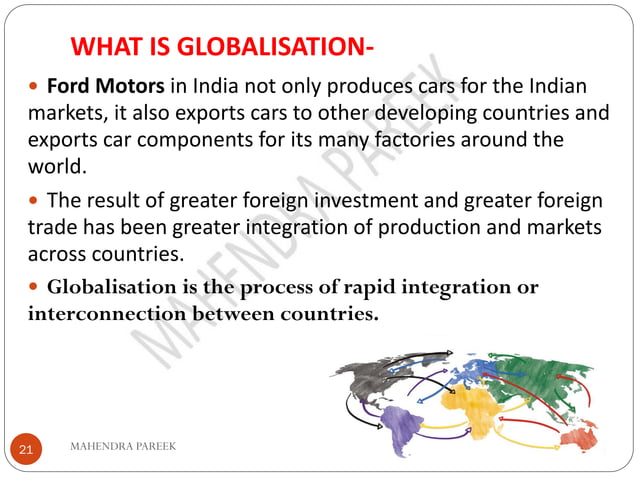 GLOBALISATION AND INDIAN ECONOMY CLASS 10 X NCERT CBSE | PDF ...