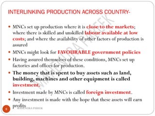 GLOBALISATION AND INDIAN ECONOMY CLASS 10 X NCERT CBSE | PDF