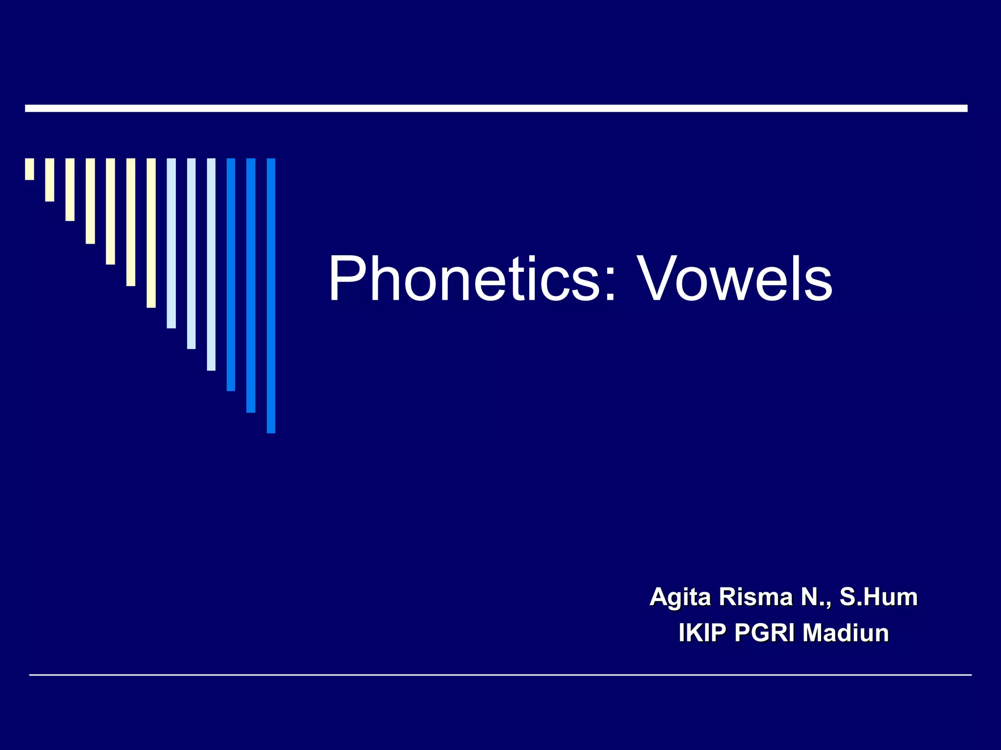 Phonetics | PPT