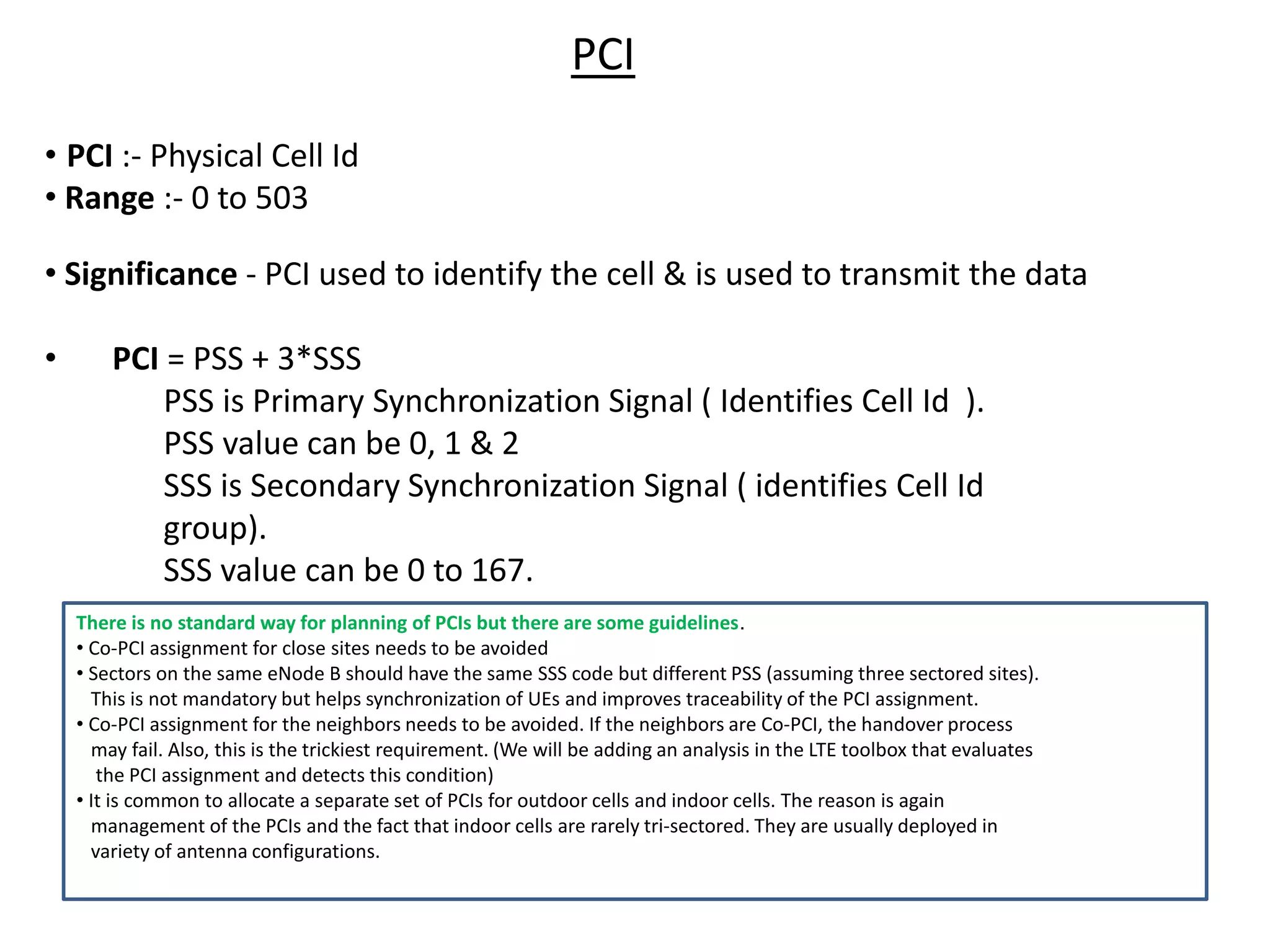 4 g lte_drive_test_parameters | PPTX