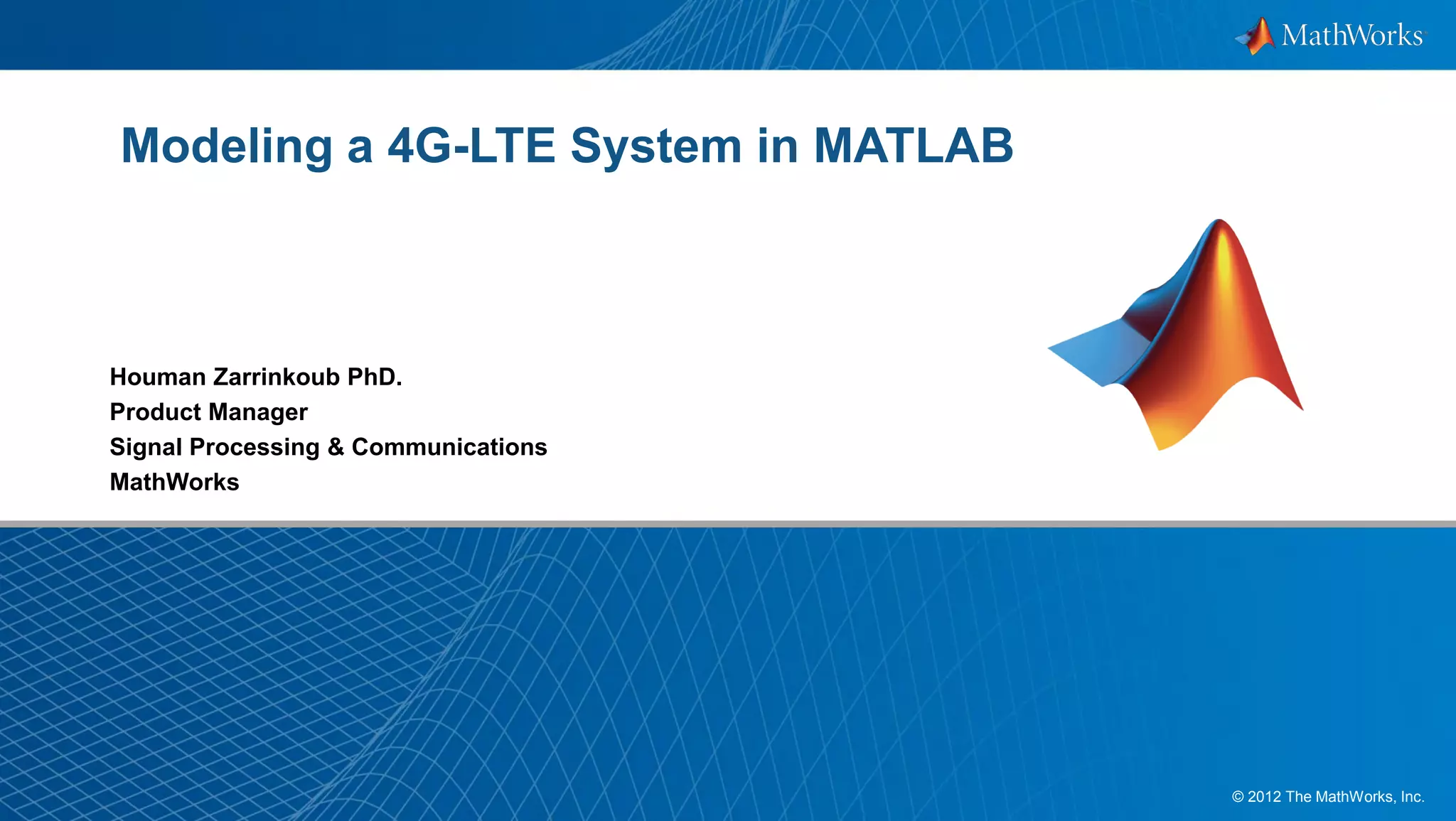 4g lte matlab | PDF | Telecommunications Industry | Industries