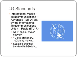 4G LTE Presentation Group 9 | PPTX