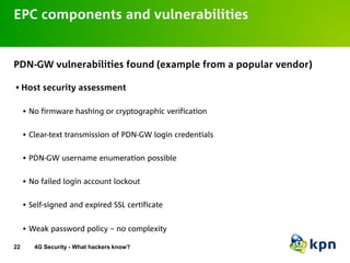 4G LTE Security - What hackers know? | PPT