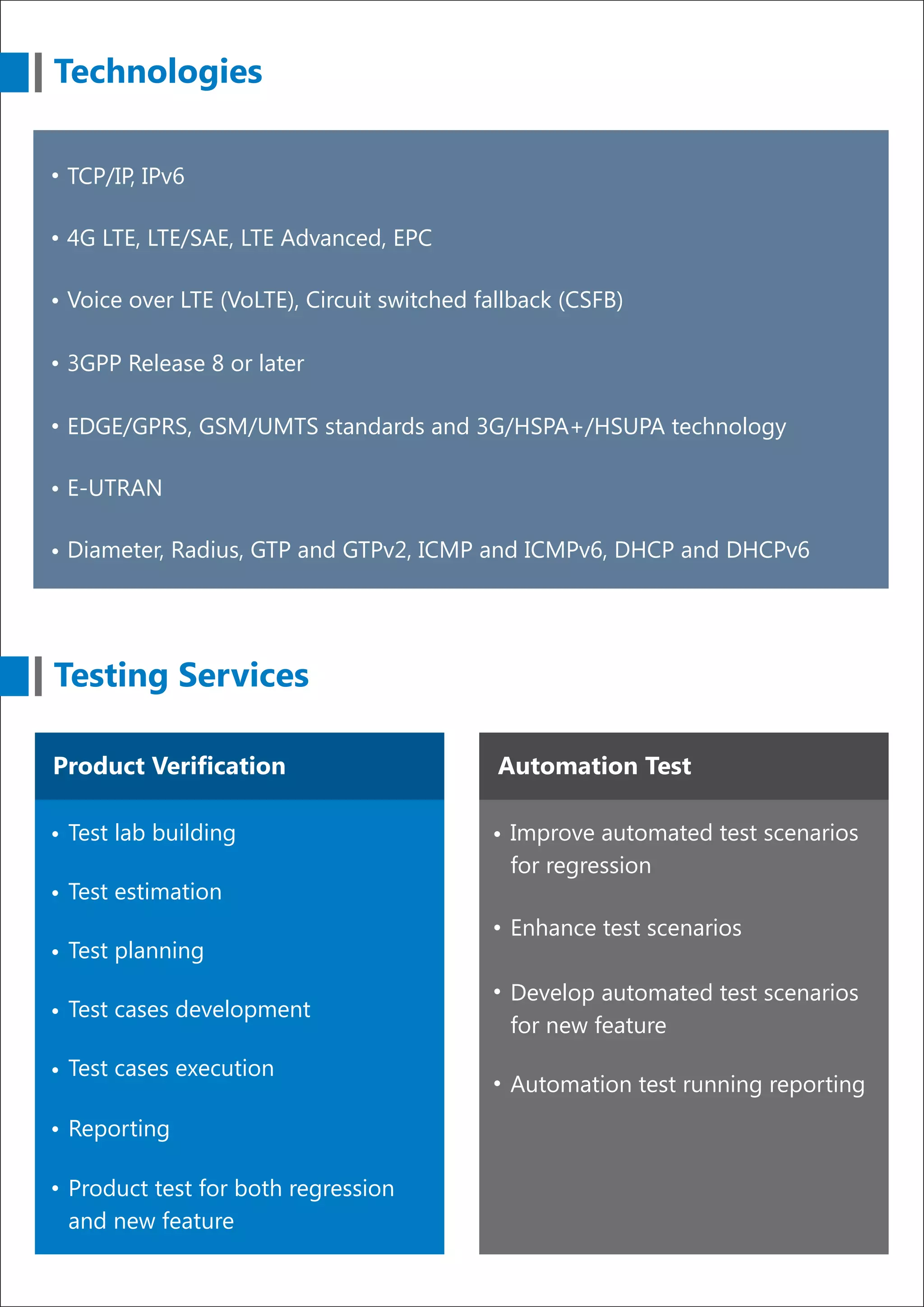 TMA Solutions_4G LTE_testing_v6 | PDF