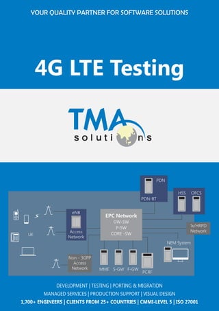 TMA Solutions_4G LTE_testing_v6 | PDF