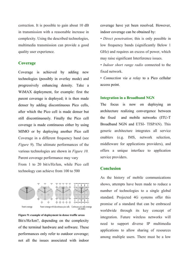 4g magic communication | DOC | Smartphones | Consumer Electronics