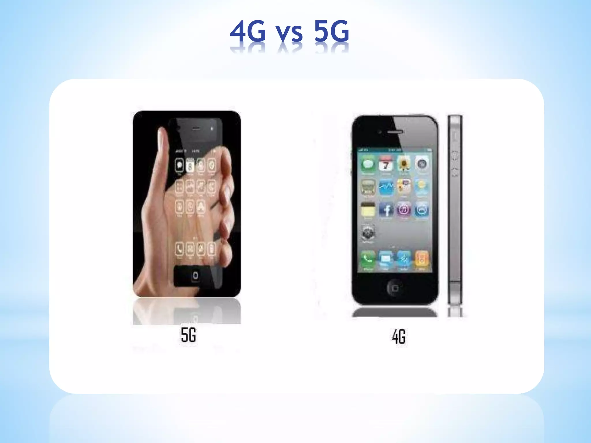 4g mobile technology and it’s comparisons | PPTX