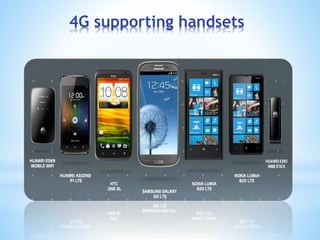 4g mobile technology and it’s comparisons | PPTX