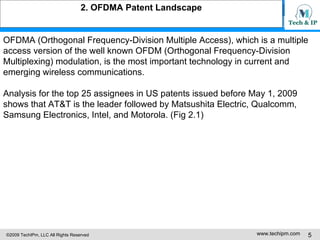 4G Key Technologies Patent Landscape | PPT