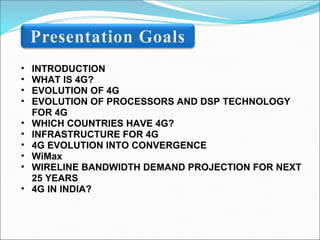 4 G Presentation | PPT