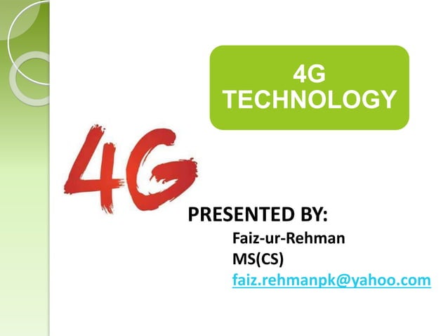 4G vs 3G | PPT