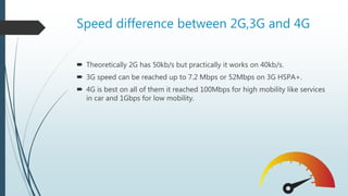 4G presentation | PPTX