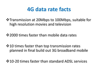 4G technology | PPT