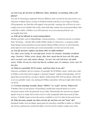 4 g questions and answers | DOCX