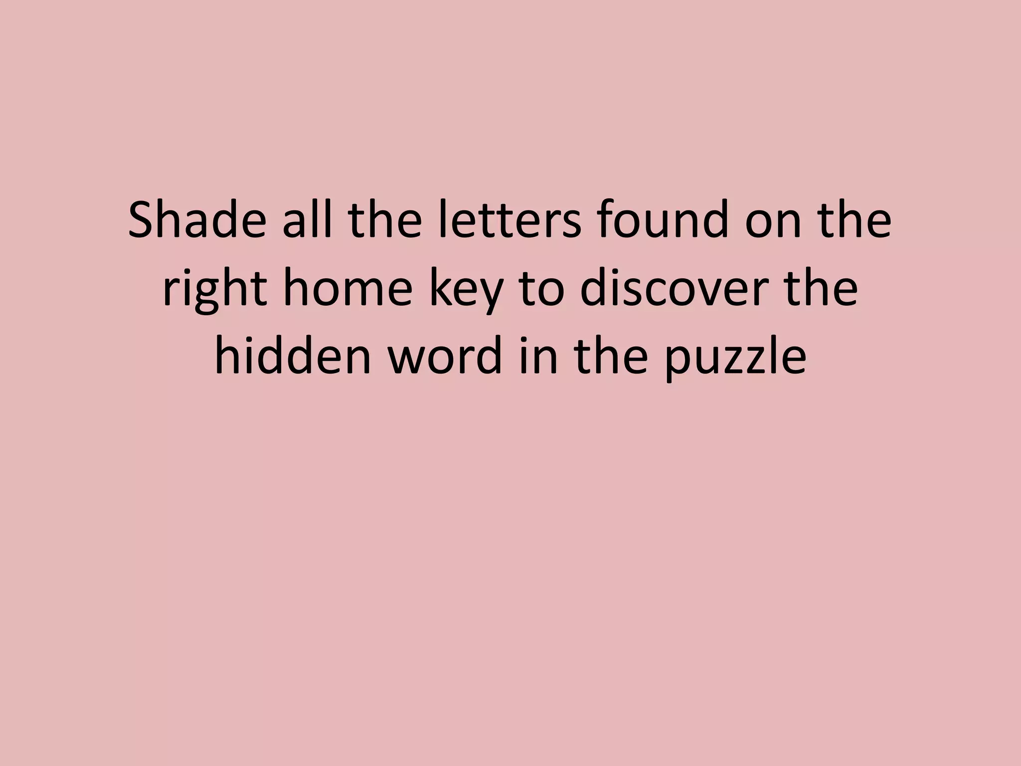 #4 gr.1 home row keys | PPTX