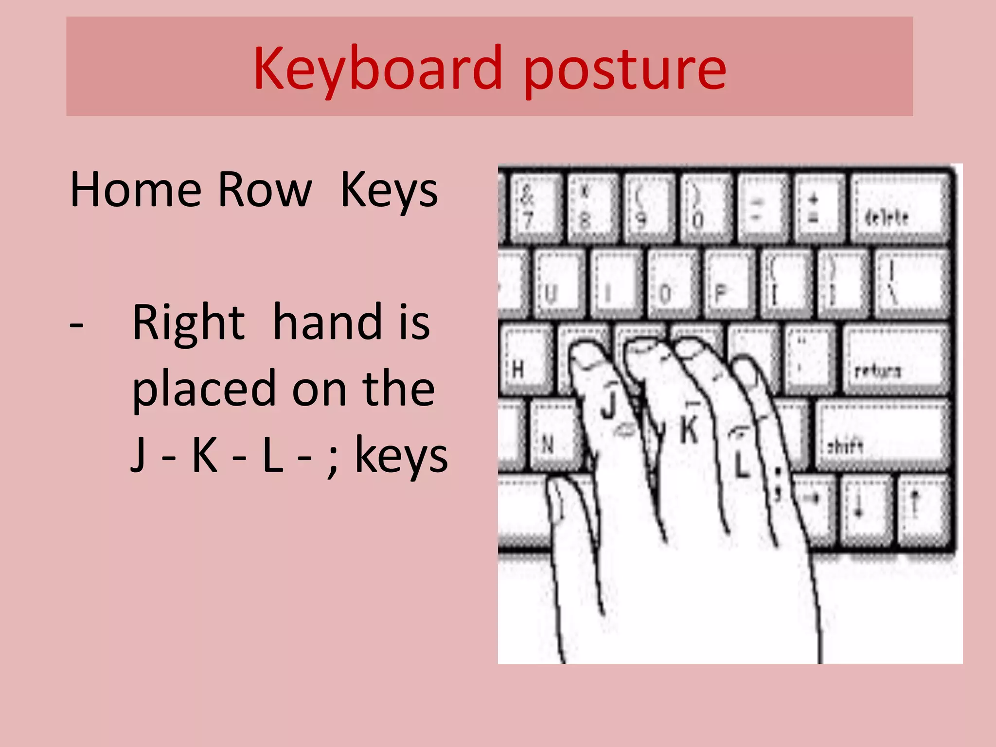 #4 gr.1 home row keys | PPTX