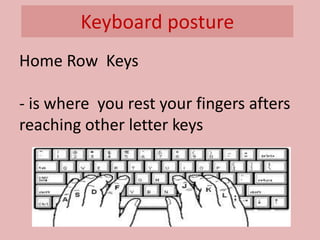 #4 gr.1 home row keys | PPTX