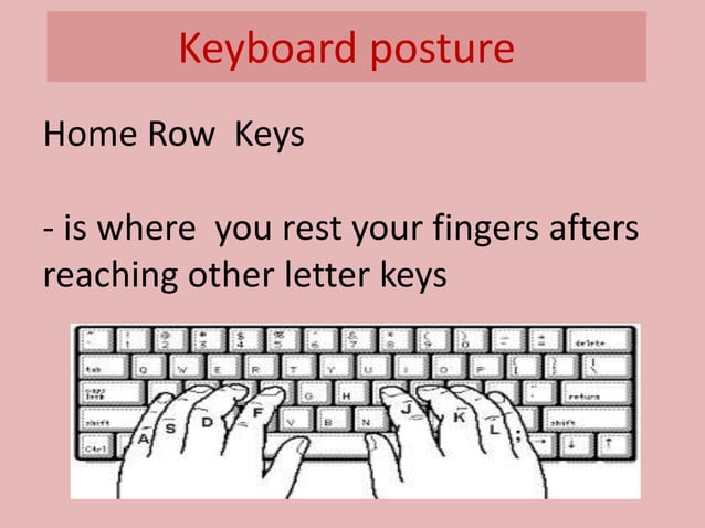 #4 gr.1 home row keys | PPTX