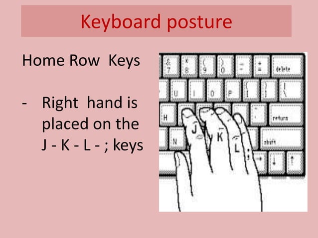 #4 gr.1 home row keys | PPTX
