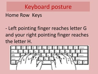 #4 gr.1 home row keys | PPTX