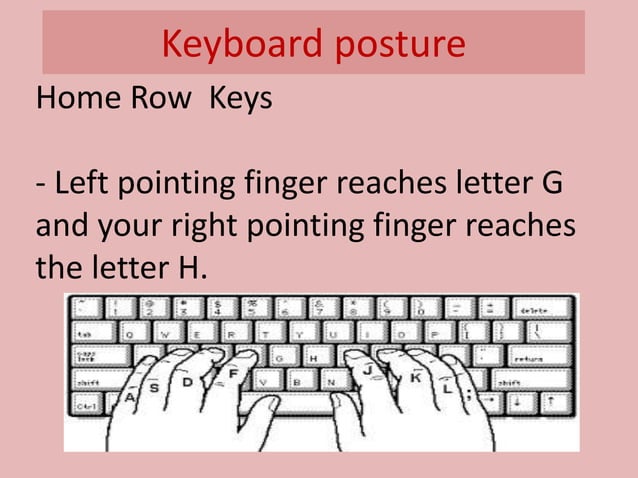 #4 gr.1 home row keys | PPTX