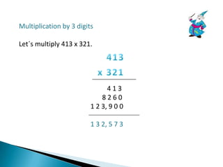 Multiplication lesson | PPTX