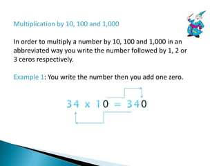 Multiplication lesson | PPTX