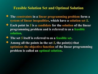 graphical solution on how linear euqation works | PPT