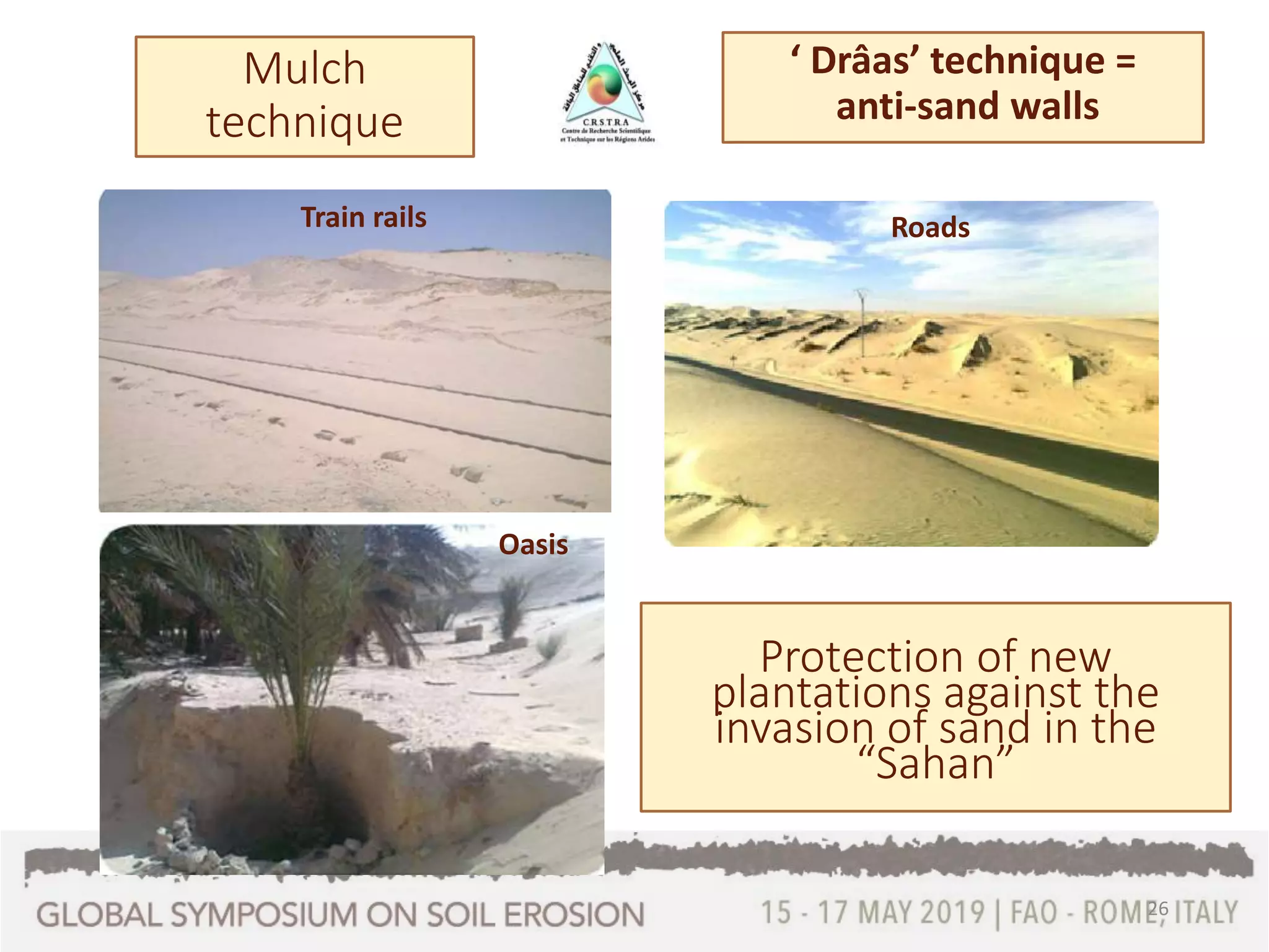 Long-term changes due to wind erosion in arid zones | PPT