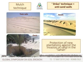 Long-term changes due to wind erosion in arid zones | PPTX